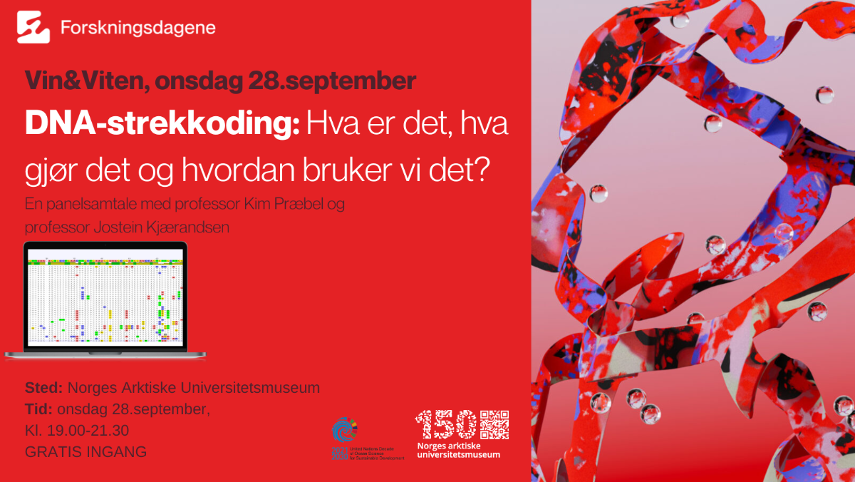 DNA-strekkoding: Hva er det, hva gjør det og hvordan bruker vi det? | UiT